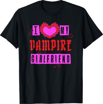 Trendy Apparel Valentines Day I Heart My Vampire Girlfriend T-Shirt