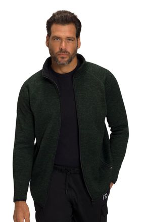 JP1880 Jay-PI Jay-PI Strickfleece-Jacke dunkelgrün 7XL 802394121-7XL