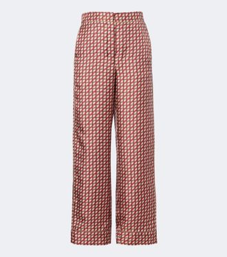 Max Mara Weite Hose aus Seide