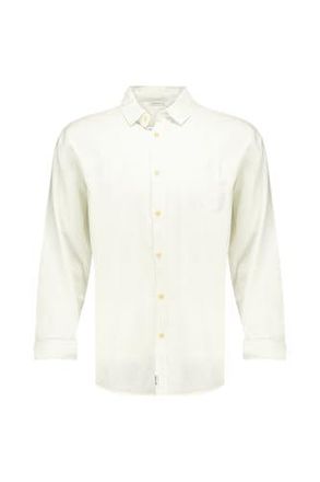 Deeluxe Chemise Sole Homme Adulte En Lin Mélangé, Col Chemise, Manches Longues, Boutons Devant, Coupe Classique, Confortable Et Respirante, Taille XXL, Couleu