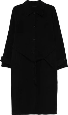 Closed manteau à ceinture nouée - Noir