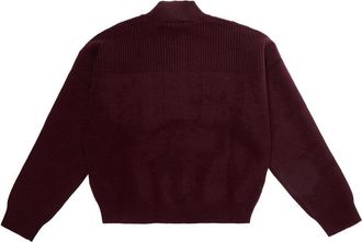 Chlo&eacute; Cotton & Cashmere Knit Sweater - Purple