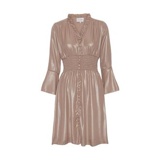Americandreams Americandreams, Damen, Kleider, Beige, SGr&ouml;&szlig;e
