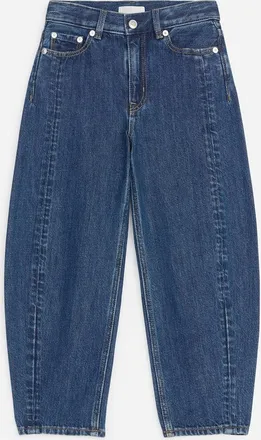 Arket Barrel Jeans -Blau