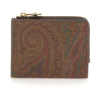 Etro Femme, Accessoires, Multicolore, Taille: ONE Size Paisley Wallet