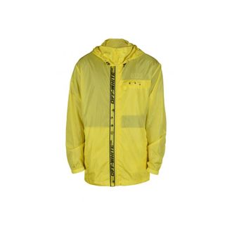 Off-white Logo Windbreaker - - Jackets - Herren - Gelb - L