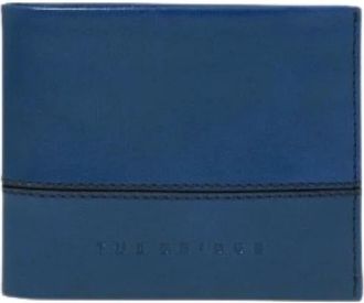 The Bridge Homme, Accessoires, Bleu, Taille: ONE Size Portefeuille Damiano