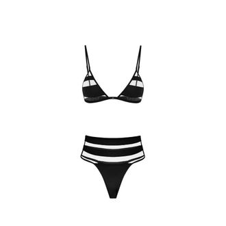 Elisabetta Franchi Damen, Bademode, Schwarzk, 2XLGr&ouml;&szlig;e
