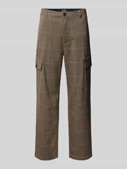 Scotch & Soda Hose im Allover-Look mit Cargotaschen