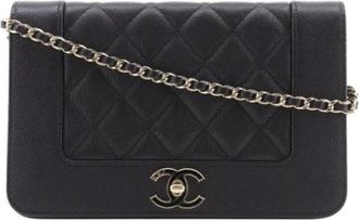 Chanel Sac port&eacute; &eacute;paule Pre-owned - Femme - Pre-owned - Noir - Taille: ONE Size
