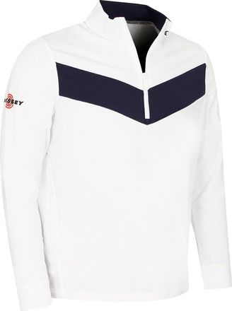 Callaway Golf Herren 2025 Odyssey Zip Pullover Golfpullover - Helles Wei&szlig; - XXL