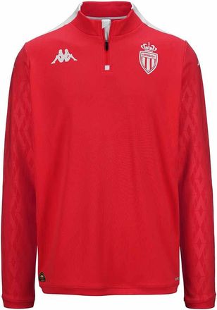 Kappa ABLAS PRO 8 Monaco Sweat ASM | Herren | Gr&ouml;&szlig;e L | Rot MD/Wei&szlig;