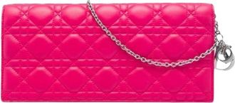 Dior Sac bandouli&egrave;re matelass&eacute; doccasion - Femme - Pre-owned - Rose - Taille: ONE Size