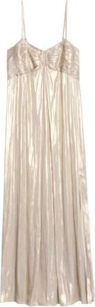 Zadig&Voltaire Femme, Robes, Jaune, Taille: 36 FR Rippie Satin Dress