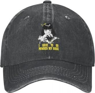 Generic Casquettes de Baseball pour Hommes et Femmes Style Uma Thurman Effet Vieilli d&eacute;lav&eacute;es r&eacute;tro id&eacute;ales Le Sport en ext&eacute;rieur Cadeau