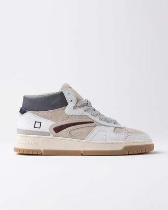 D.A.T.E. torneo high vintage calf ivory