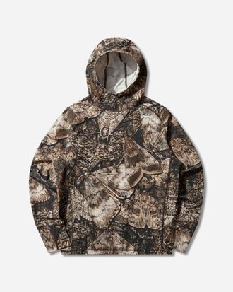 Roa Men s Lio UPF 50+ Baselayer Moth Print Long Sleeve Hoodie Brown