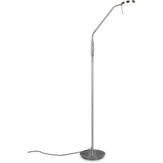 Trio Lampadaire led 12w 2300 4000k 1400lm variateur tactile nickel mat monza 50216286 50216286 50216286