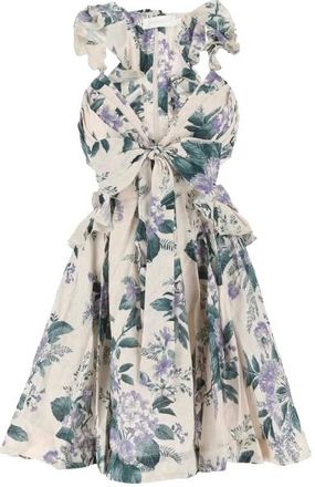 Zimmermann Floral Cassia Mini Dress Size L