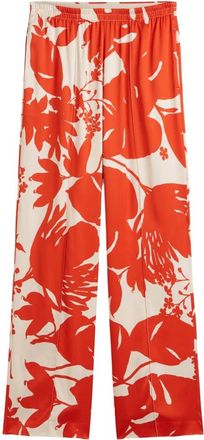Marc O'Polo Satinhose Wide - - Trousers - Damen - Mehrfarbig - XL