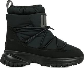 UGG Femme Yose Puffer Mid Botte, Black, 37 EU