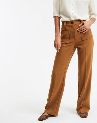 La Redoute Collections Pantalon Flare Signature Felicien