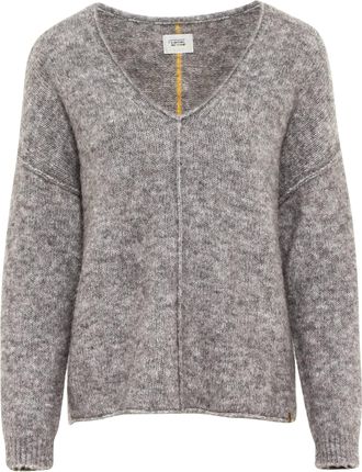 Camel Active Esprit Damen 309504/8K61 Pullover, Flanell Melange, XS