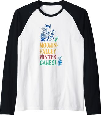 Moomin Color Moominvalley Winter Games! Sports Mymble & Co Raglan