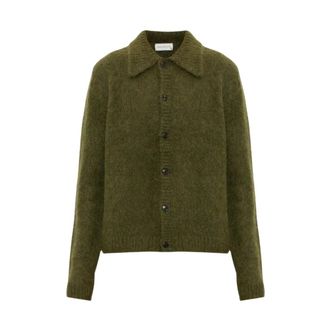Dries Van Noten Mora Cardigan - - Knitwear - Herren - Gr&uuml;n - M