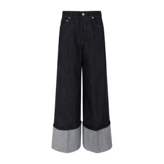 Givenchy Raw Turn-Up Jeans - - Jeans - Damen - Blau - W25