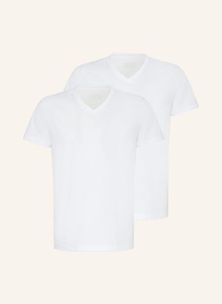 Jockey 2er-Pack V-Shirts weiss