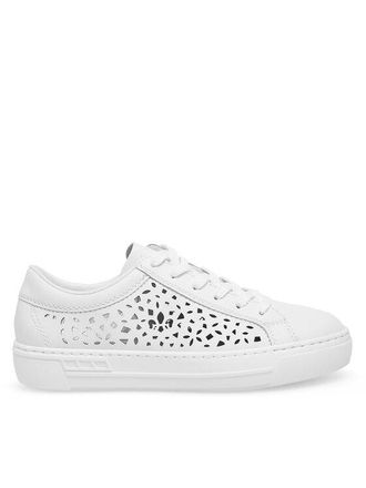 Rieker Sneakers L8831-80 Wei&szlig;