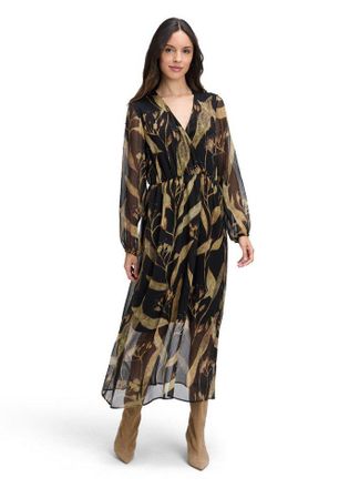 Cartoon Midikleid Damen langarm