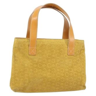 Celine Sac &agrave; main en daim Pre-owned - Femme - Pre-owned - Jaune - Taille: ONE Size