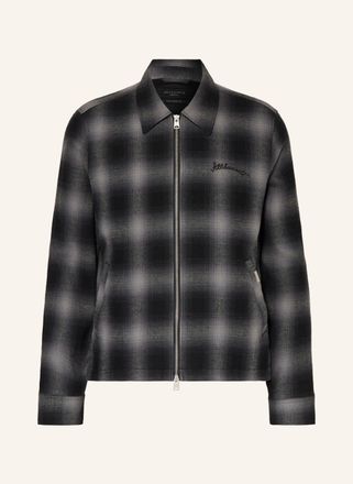 AllSaints Allsaints Flanell-Overjacket Kapi blau