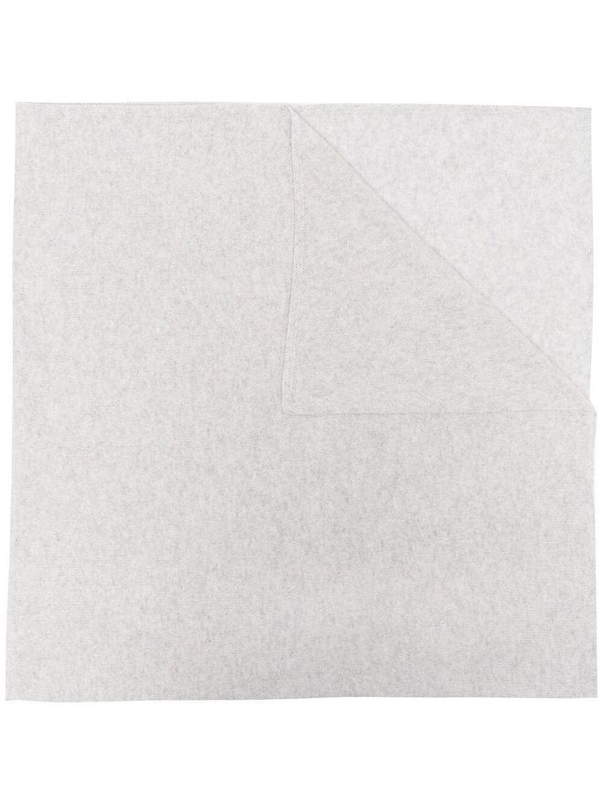 Gestrickter Schal - Grau