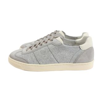 Brunello Cucinelli Graue Sneakers - - Shoes - Herren - Grau - 39 EU
