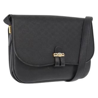 Gucci Sac &agrave; bandouli&egrave;re vintage Pre-owned - Femme - Pre-owned - Noir - Taille: ONE Size