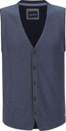 Babista Herren Strickweste Modarini blau, 2XL (XXL) - 60/62