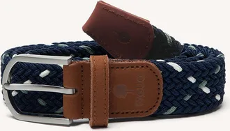Faguo Ceinture tress&eacute;e bleu blanc et vert