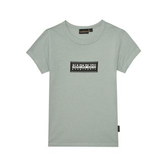 Napapijri T-Shirt Chamois NP0A4ILE D Gr&uuml;n Regular Fit