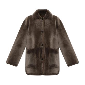Arma Nicola Wendemantel aus Lammfell - - Jackets - Damen - Braun - S