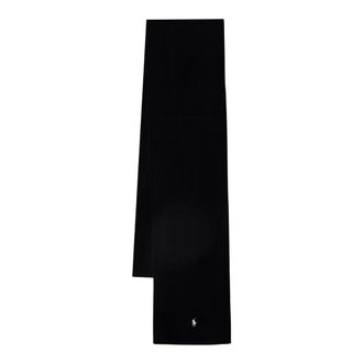 Polo Ralph Lauren &Eacute;charpe en coton - Homme - Accessoires - Noir - Taille: ONE Size