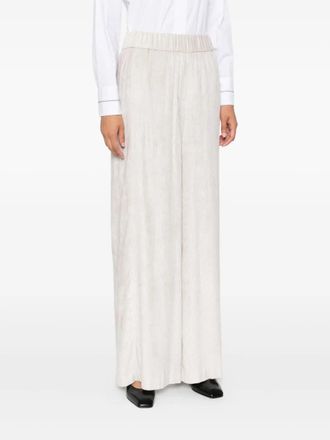 PESERICO Womens Elastic-Waist Trousers Aw25 W