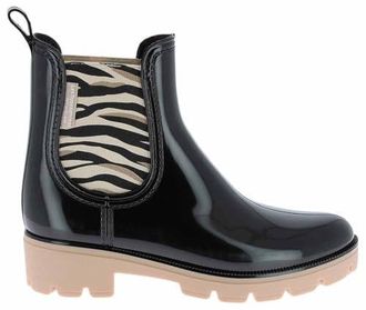 Les Tropeziennes LES TROPEZIENNES PAR M. BELARBI Femme Noura Chaussures Ville Bottines/Boots, Noir-Zebre, 37 EU