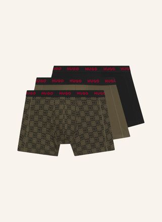 HUGO BOSS Hugo Boxershort Boxerbr Trplt Design gruen