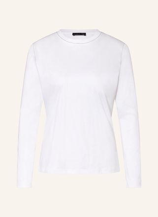 van Laack Van Laack Longsleeve Vl-Mella-pb1 Mit Schmucksteinen weiss