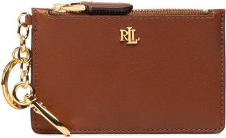 Lauren Ralph Lauren Kreditkartenetui Zip Card Cas 432876731001 Braun
