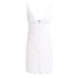 Michael Kors Corded Floral Lace Mini Dress - - Dresses - Damen - Wei&szlig; - 3XS
