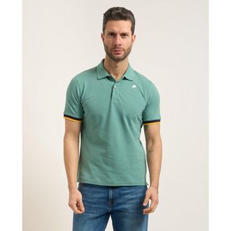 K-Way Polo homme Vincent de en piqu&eacute; de coton